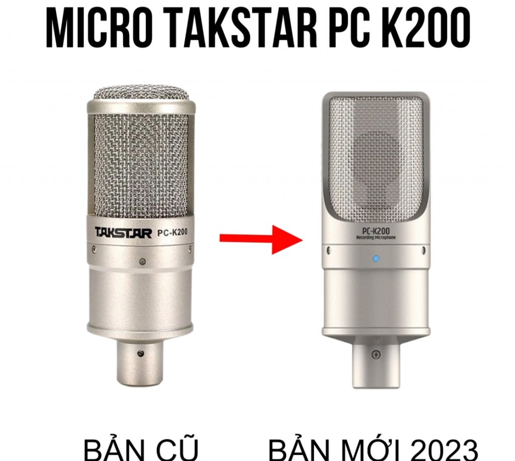 Micro thu âm Takstar PC K200 (2nd Gen) Mới 2024